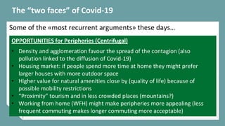 Covid19 and the peripheries: Opportunities and threats | PPT