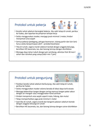 Ngopi bersama PSM Eps. 27 | Covid19 dan desa wisata | PDF