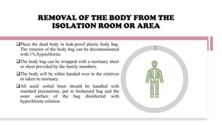 Covid19 Guidelines on dead body management | PPT