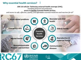 Ensuring continuity of essential health services during COVID-19 | PPTX