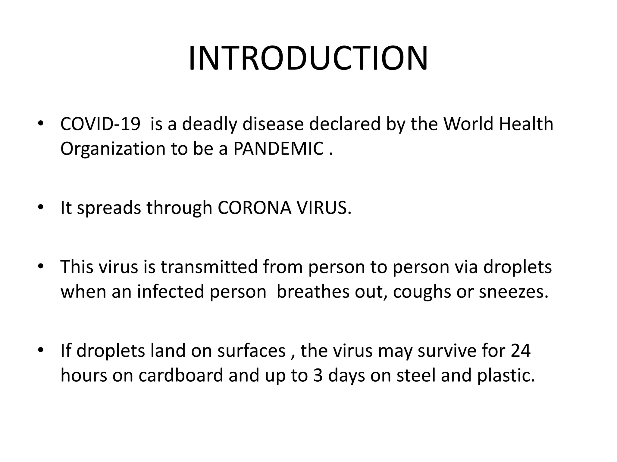 Covid 19 shreya presentation | PPT