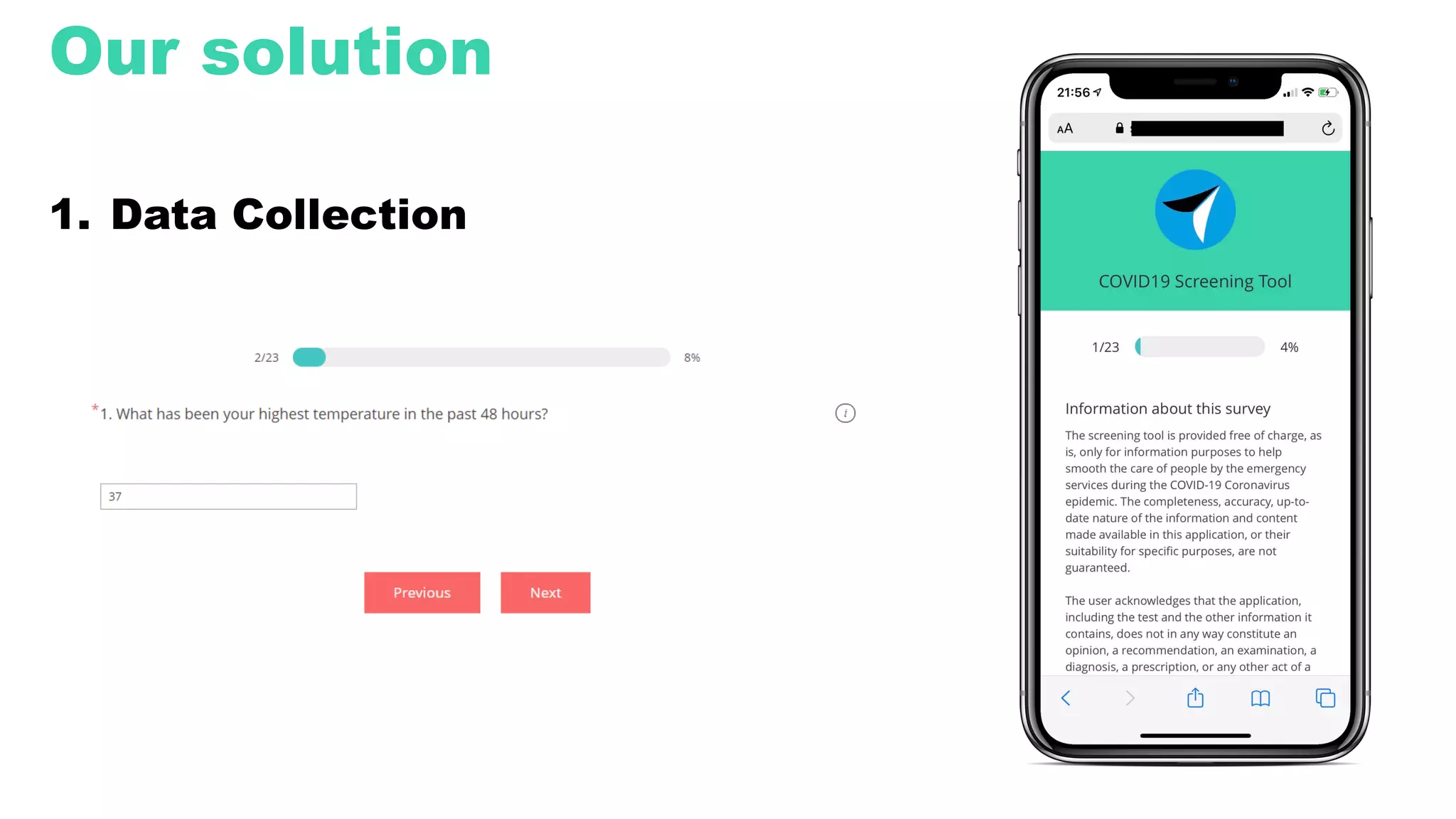 Covid19 smart screening tool presentation | PPT