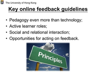 Feedback in online learning environments | PPT