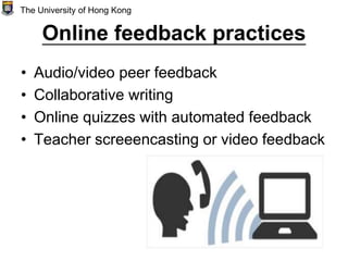 Feedback in online learning environments | PPT