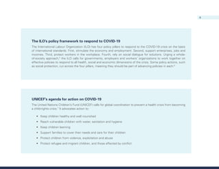 Covid crisis and child labour ilo report | PDF
