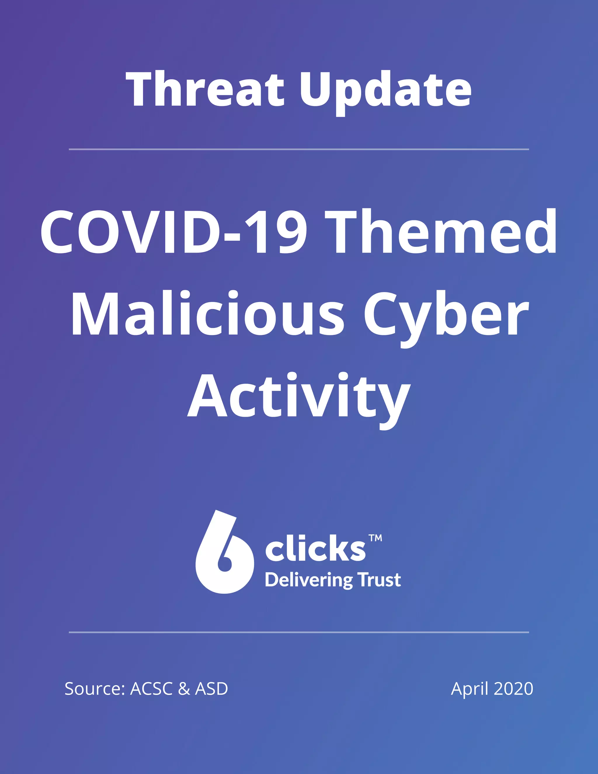 Threat Update - Covid-19 Related Malicious Cyber Activity | PDF