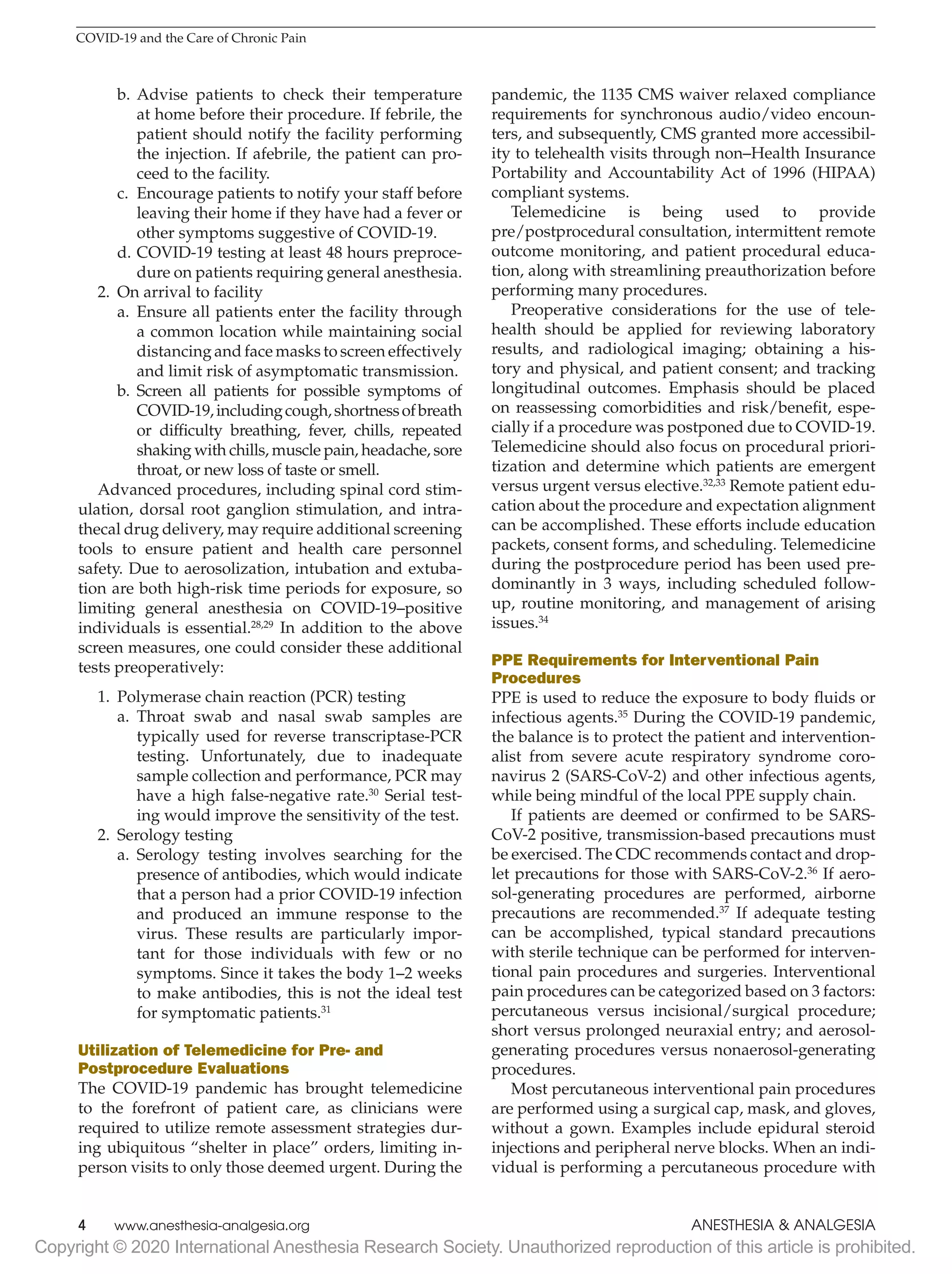 Covid y guias dolor | PDF