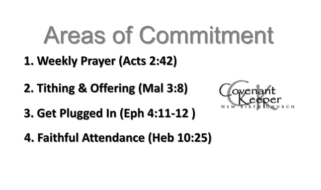 Covenant Keepers - Spiritually Immature | PPTX