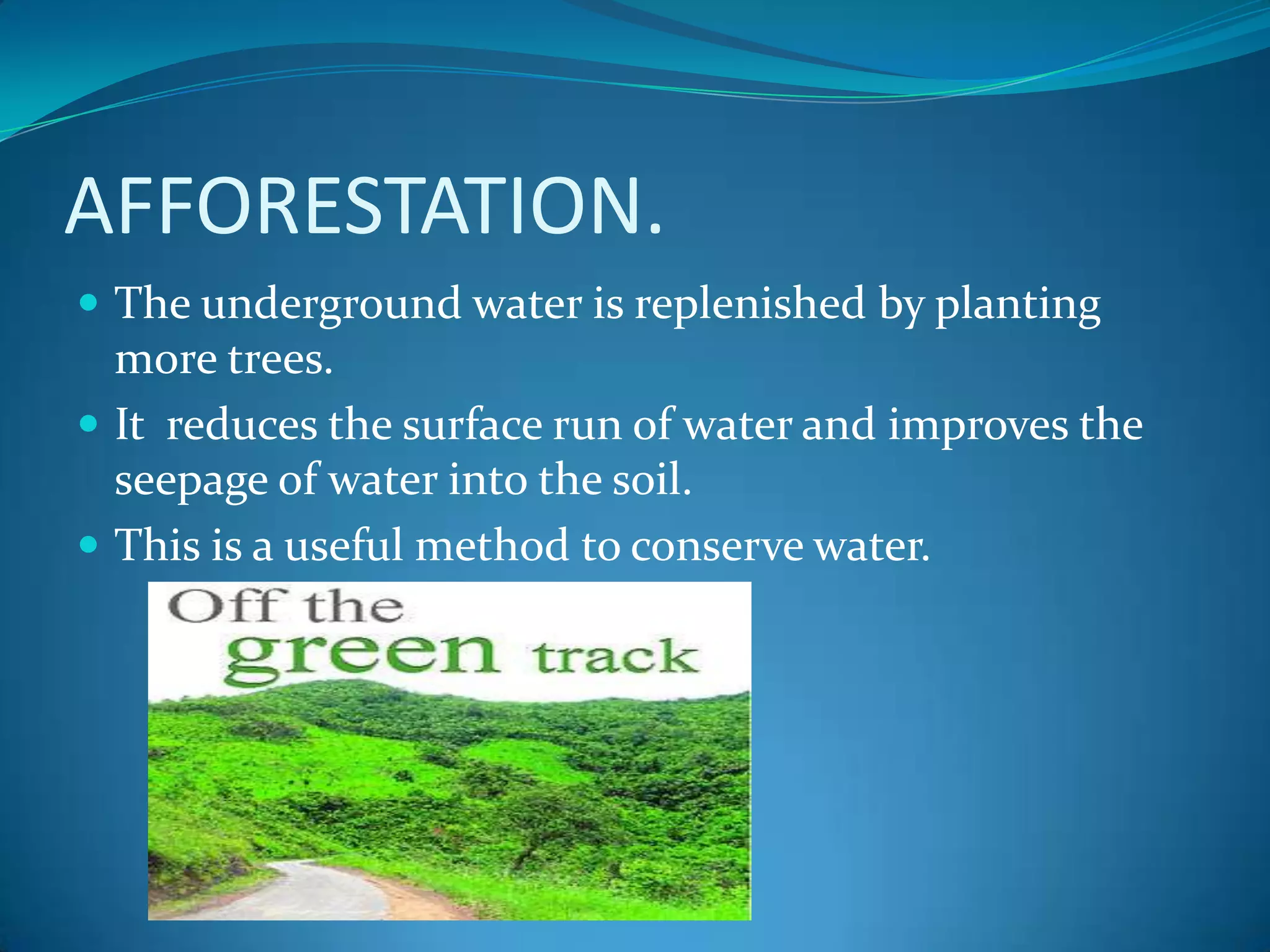 CONSERVATION OF WATER | PPTX