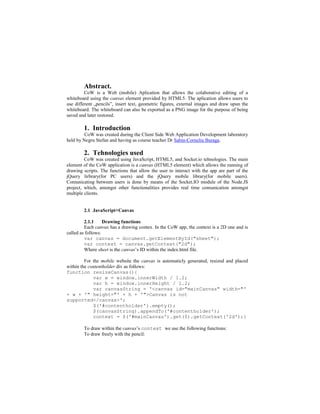 CoW Documentatie | PDF