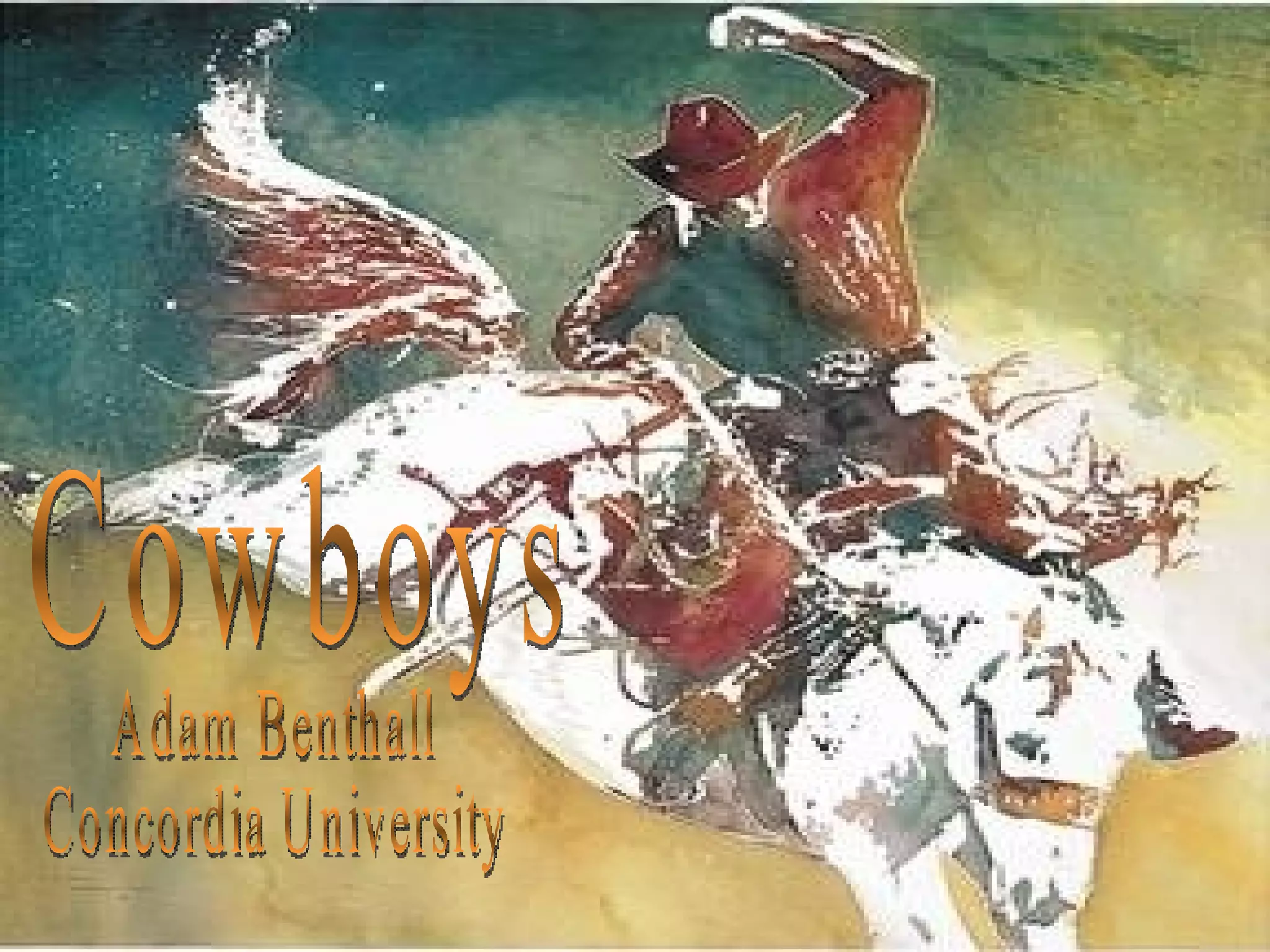 Cowboy Power Point | PPT