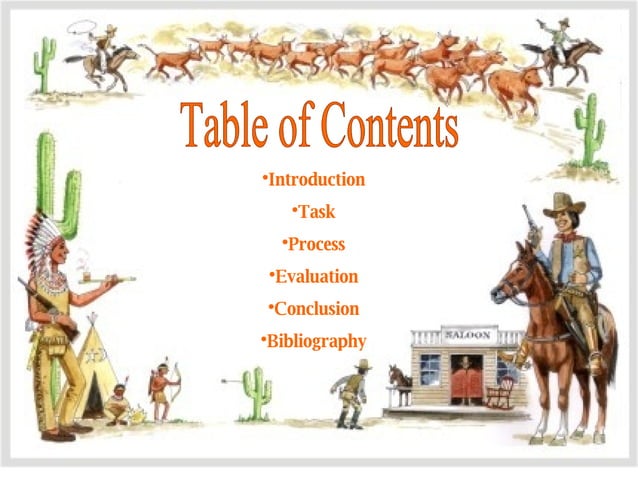 Cowboy Power Point | PPT