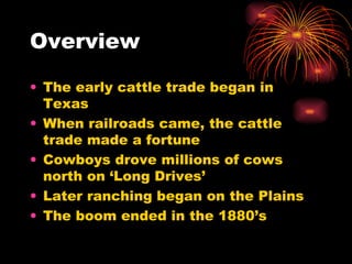 Cowboys And Cattlemen | PPT