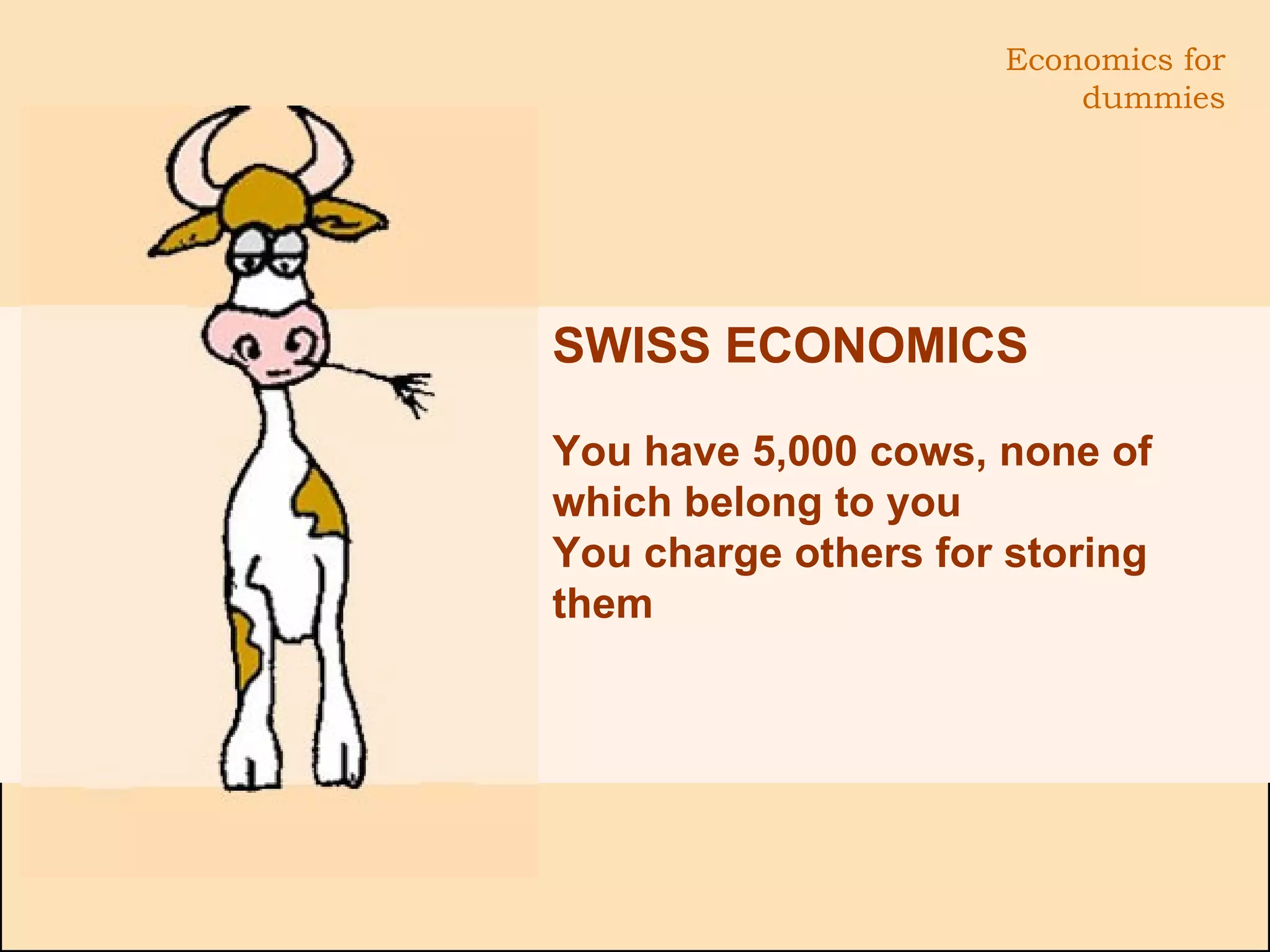 Cow Economics | PPT