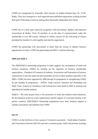 Project on Women entrepreurnship | DOCX