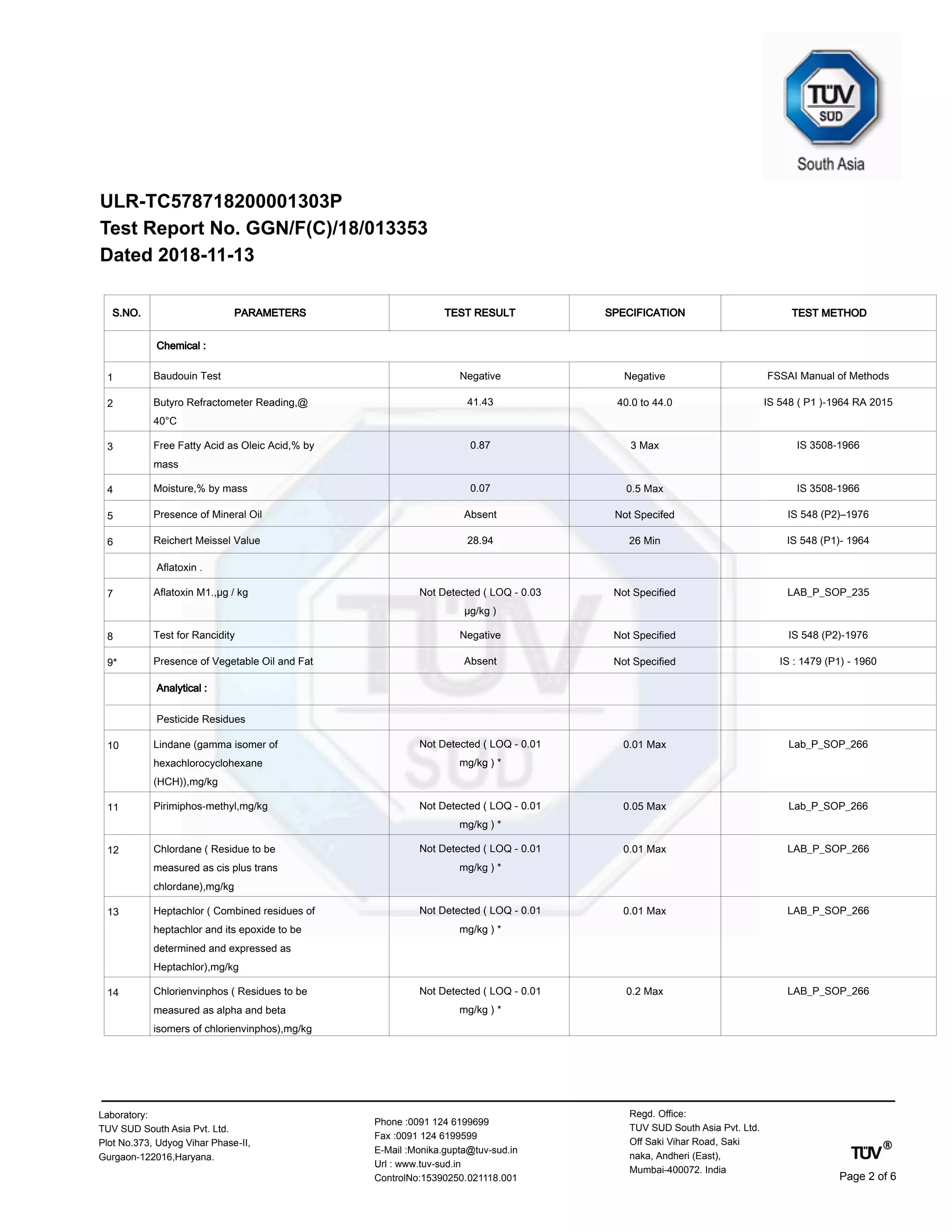 Cow gheenabl testreport | PDF