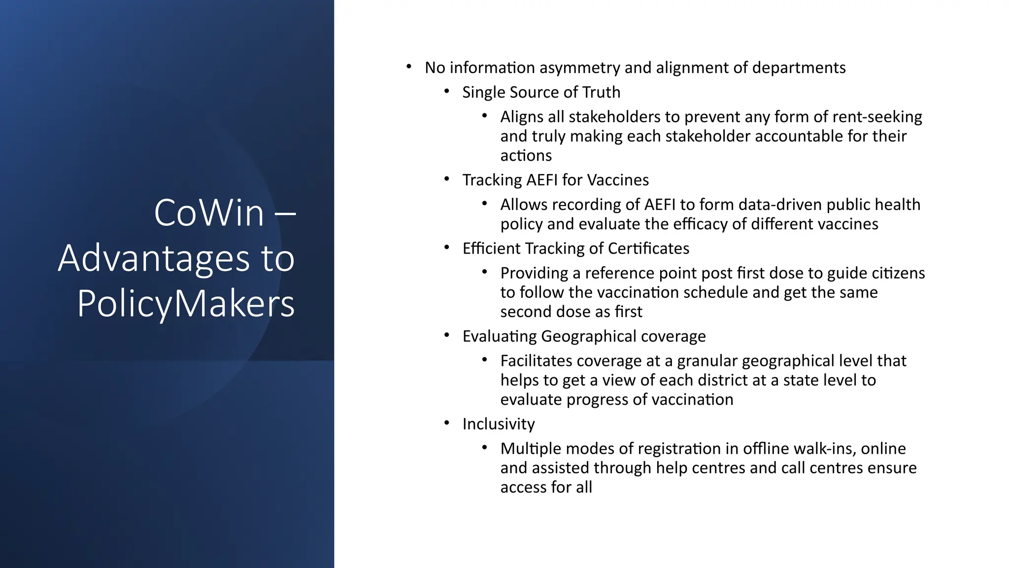 CoWin ppt and its uses on indian culture | PPTX
