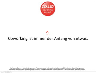 Coworking Manifesto by Cowo® - German | PDF