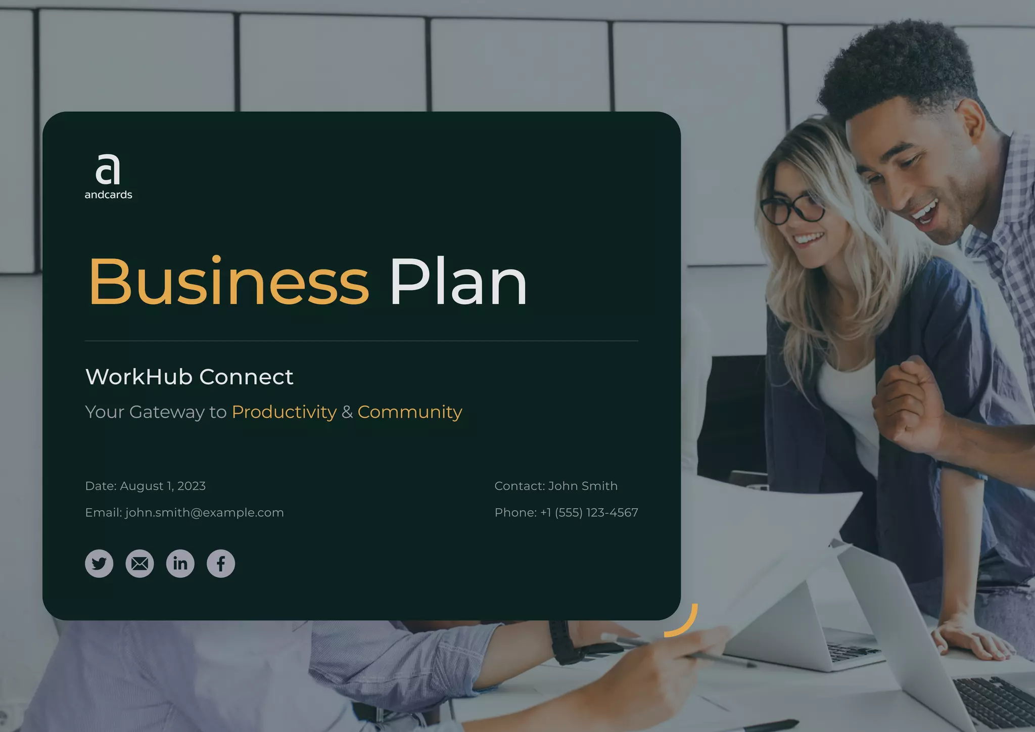 Coworking Space Business Plan Template | PDF