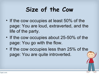Cow Personality Test | PPT