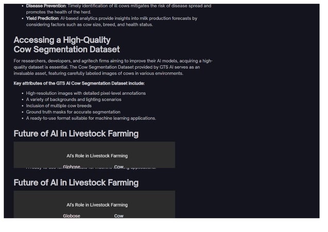 Cow Segmentation Dataset A Vital Tool For Precision Livestock Farming Pdf