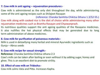 Cow’s milk or buffalo’s milk; Cow Milk Benefits | PPTX