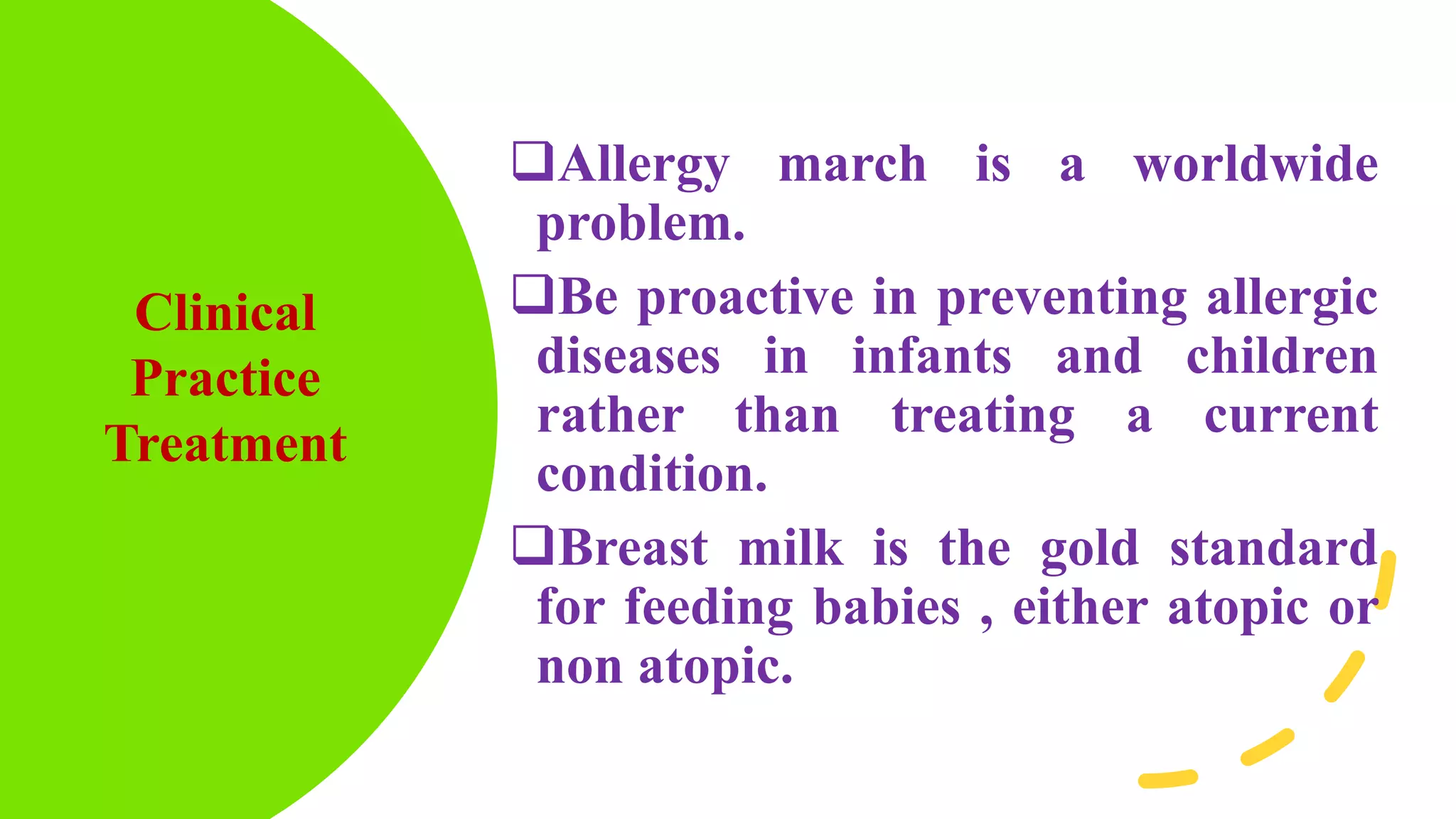 Cow's milk protein allergy | PPTX
