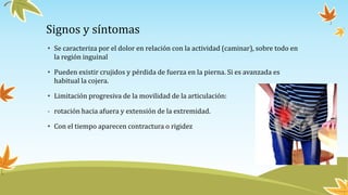 Coxartrosis | PPTX