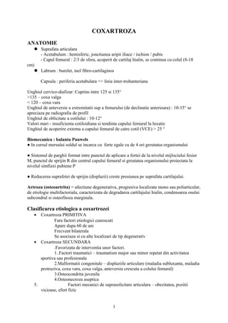 Coxartroza | PDF