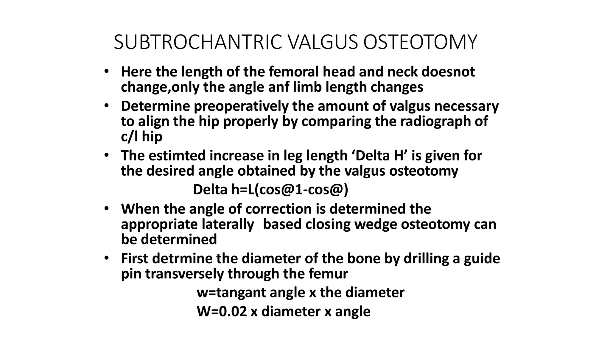 Coxa vara, chondrolysis of hip | PPTX