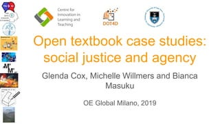Digital Open Textbooks OE Global Milan 2019 | PPTX
