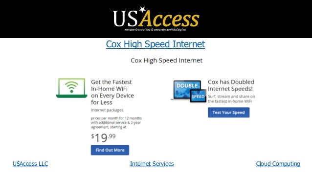 Cox High Speed Internet