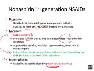 COX inhibitors NSAIDs VOP CMED BlackBoard.pptx