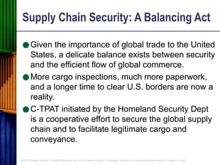 Managing the supply chain: Global perspective | PPT