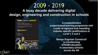 Design Engineer Construct for the World's Infrastructure #COMIT2019 | PPT