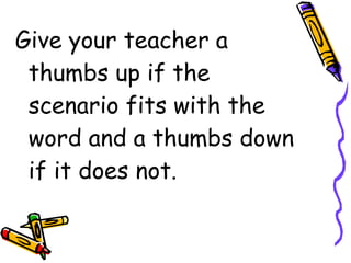 Coyote school news vocab | PPT