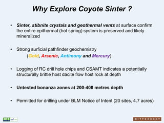 Coyote sinter slides_final_2021-11-30 | PPT