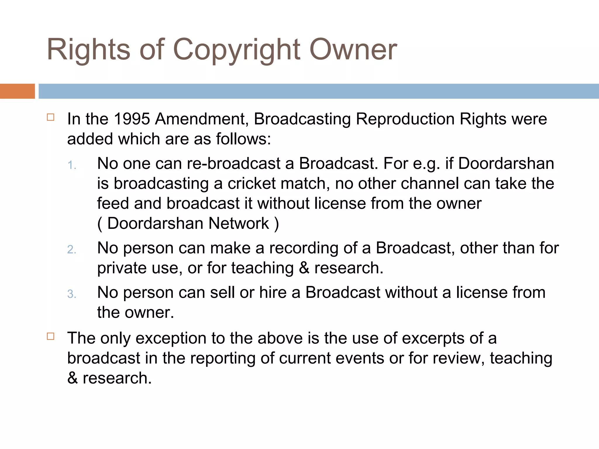 A presentation on Copyright & Copyright Infringement | PPT