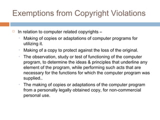 A presentation on Copyright & Copyright Infringement | PPT