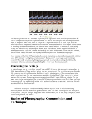 Basics of photography | DOC