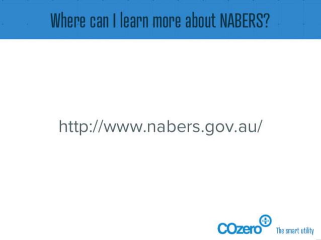 NABERS Rating - What Is It? | PPT