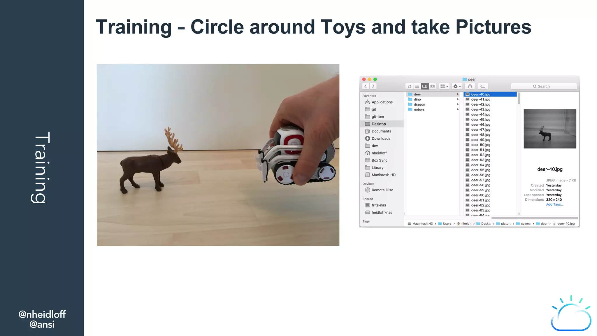 Visual Recognition with Anki Cozmo and TensorFlow | PPT