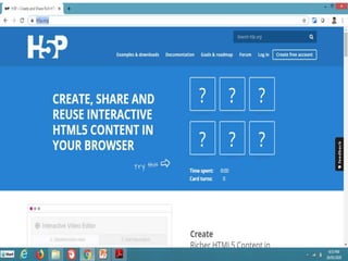 Creating interactive eLearning content | PPTX