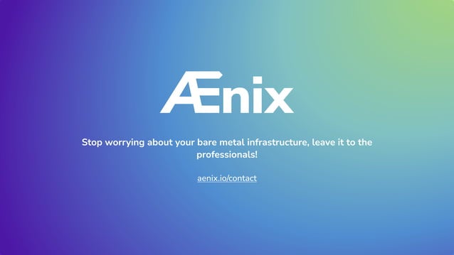 Cozystack: Free PaaS platform and framework for building clouds | PPT