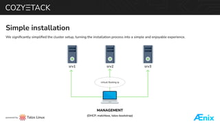 Cozystack: Free PaaS platform and framework for building clouds | PPT