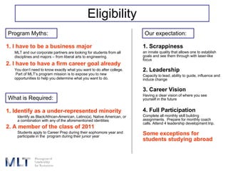 MLT CP 2008 Campus Presentation | PPT