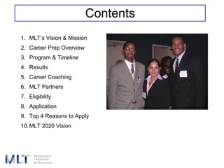 MLT CP 2008 Campus Presentation | PPT