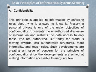 SECURITY & CONTROL OF INFORMATION SYSTEM (Management Information System ...