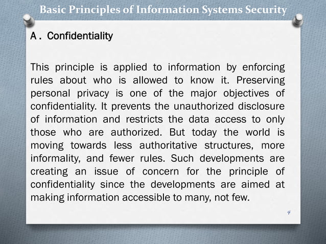SECURITY & CONTROL OF INFORMATION SYSTEM (Management Information System ...