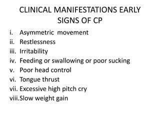 Cerebral Palsy | PPT